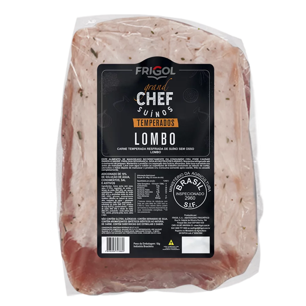 CHEF SUÍNOS TEMPERADOS - Frigol SA