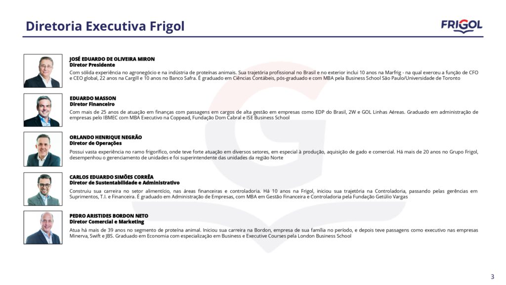 Sobre a FriGol - Frigol SA